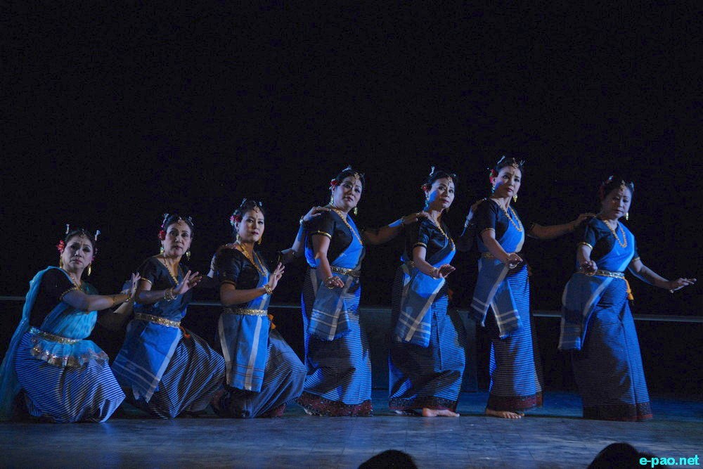 JNMDA Nongdol Leima A modern version of Rasa Dance By Rajmani Aykepam