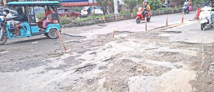 Poor roads testify Govt inefficiency indifference PC 20250624