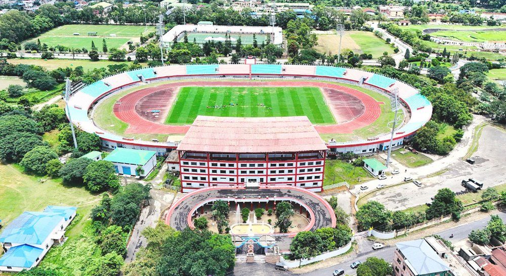 Iconic Khuman Lampak Main Stadium in Imphal, Manipur ready for 134th edition of the Durand Cup ...