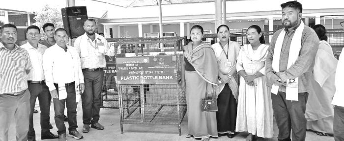 Plastic bottle banks distributed to SHGs : 16th jul25 ~ E-Pao! Headlines