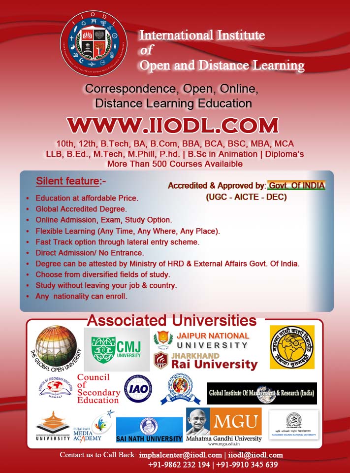 Study center for International Institute of Open and Distance and ...