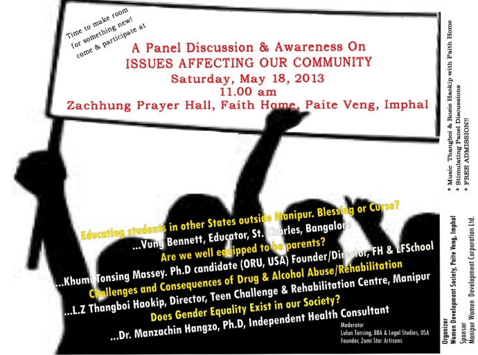 Panel Discussion and an Awareness on Issues Affecting Paite Community ...