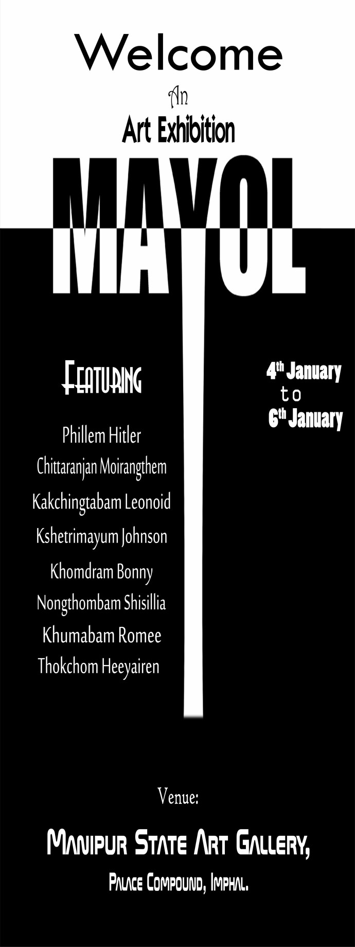 MAYOL An art exhibition painters from Manipur 20140103