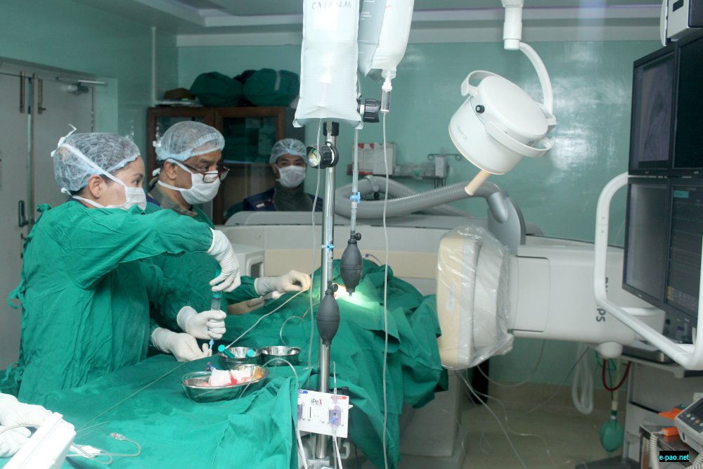 Manipur First Balloon Pulmonary Valvotomy performed 20180216