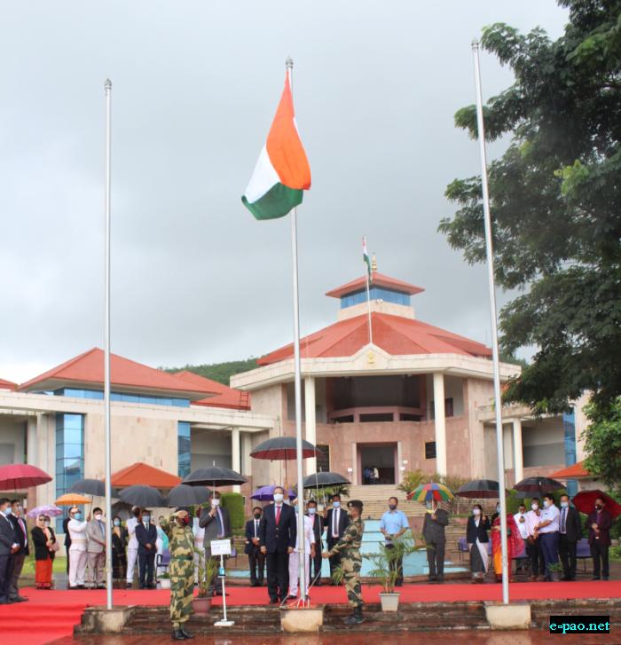 Independence Day at High Court Manipur 20200816