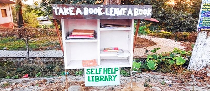 Take a Book Leave a Book By Yumnam Oken