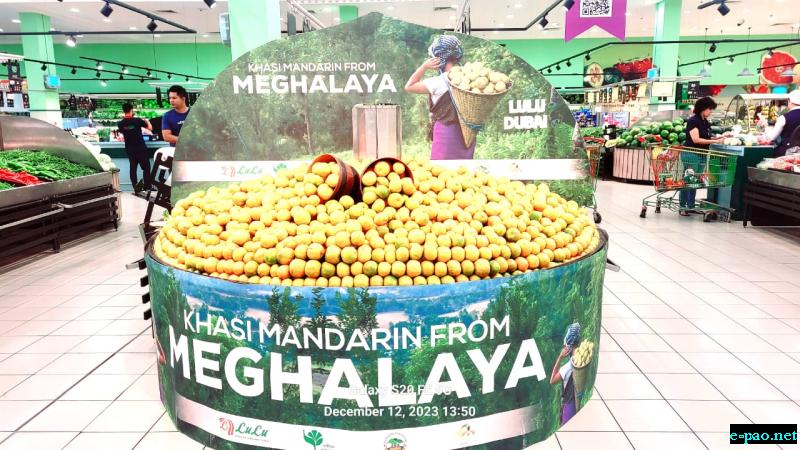 Khasi Mandarin from Meghalaya Makes its Debut in Dubai 20231213