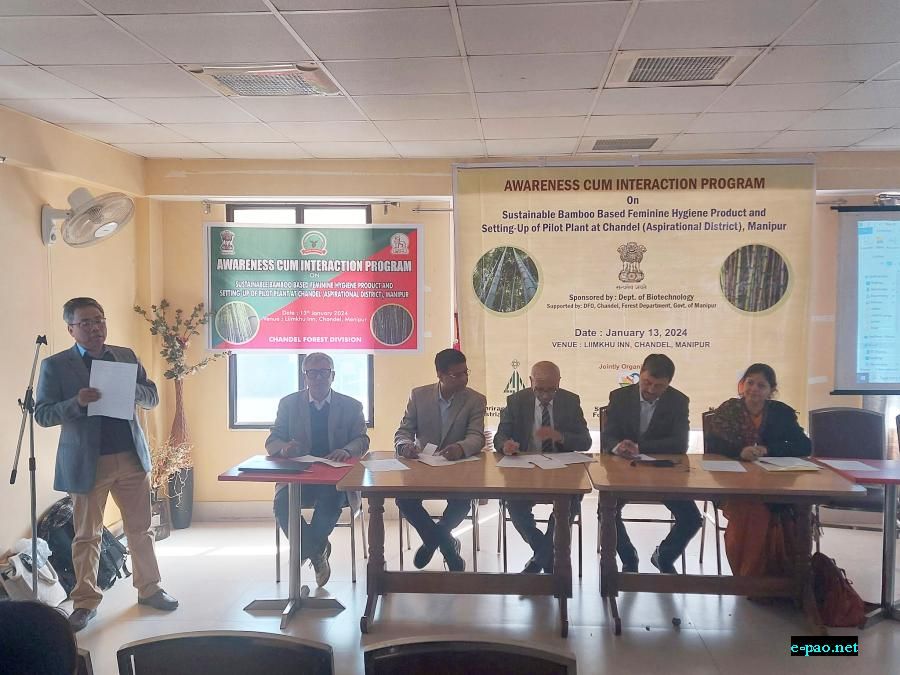 Program on Sustainable bamboo based feminine hygiene product 20240117