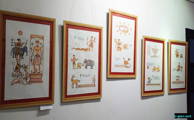 Re Interpretation of Subika Art of Manipur By Okram Ashokumar