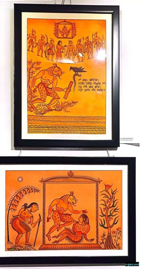 Re Interpretation of Subika Art of Manipur By Okram Ashokumar