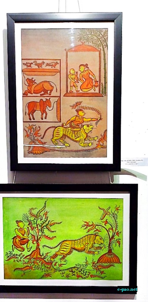 Re Interpretation of Subika Art of Manipur By Okram Ashokumar