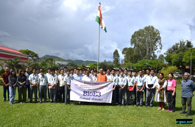 Awareness on BioE3 Policy to students of Imphal 20240903