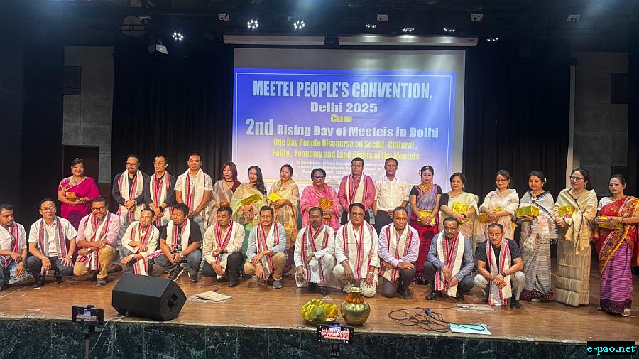 Declaration of Meetei People Convention Delhi 20250626