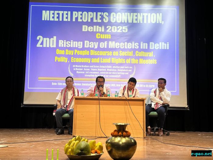Declaration of Meetei People Convention Delhi 20250626